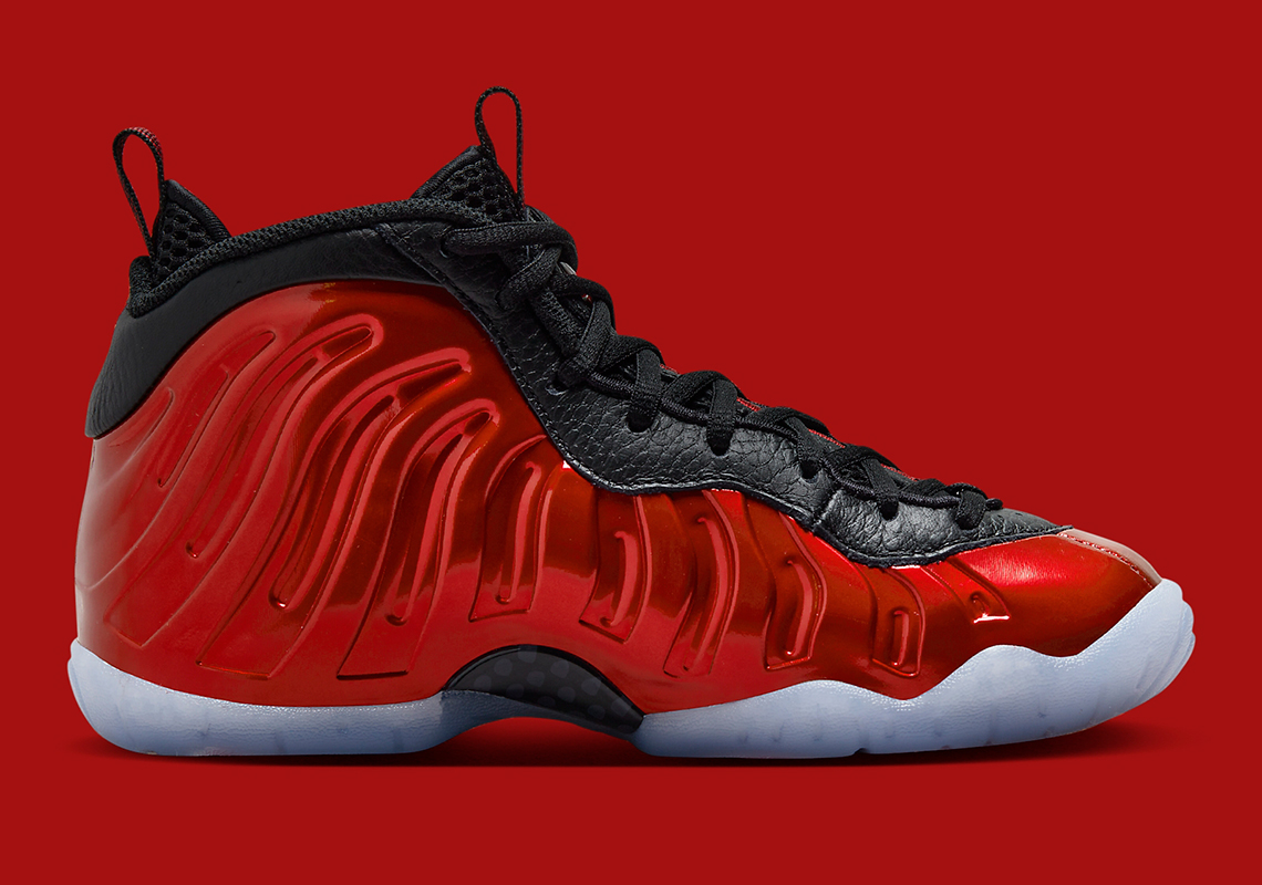 Nike Little Posite One GS "Metallic Red" FJ1258-600 | SneakerNews.com