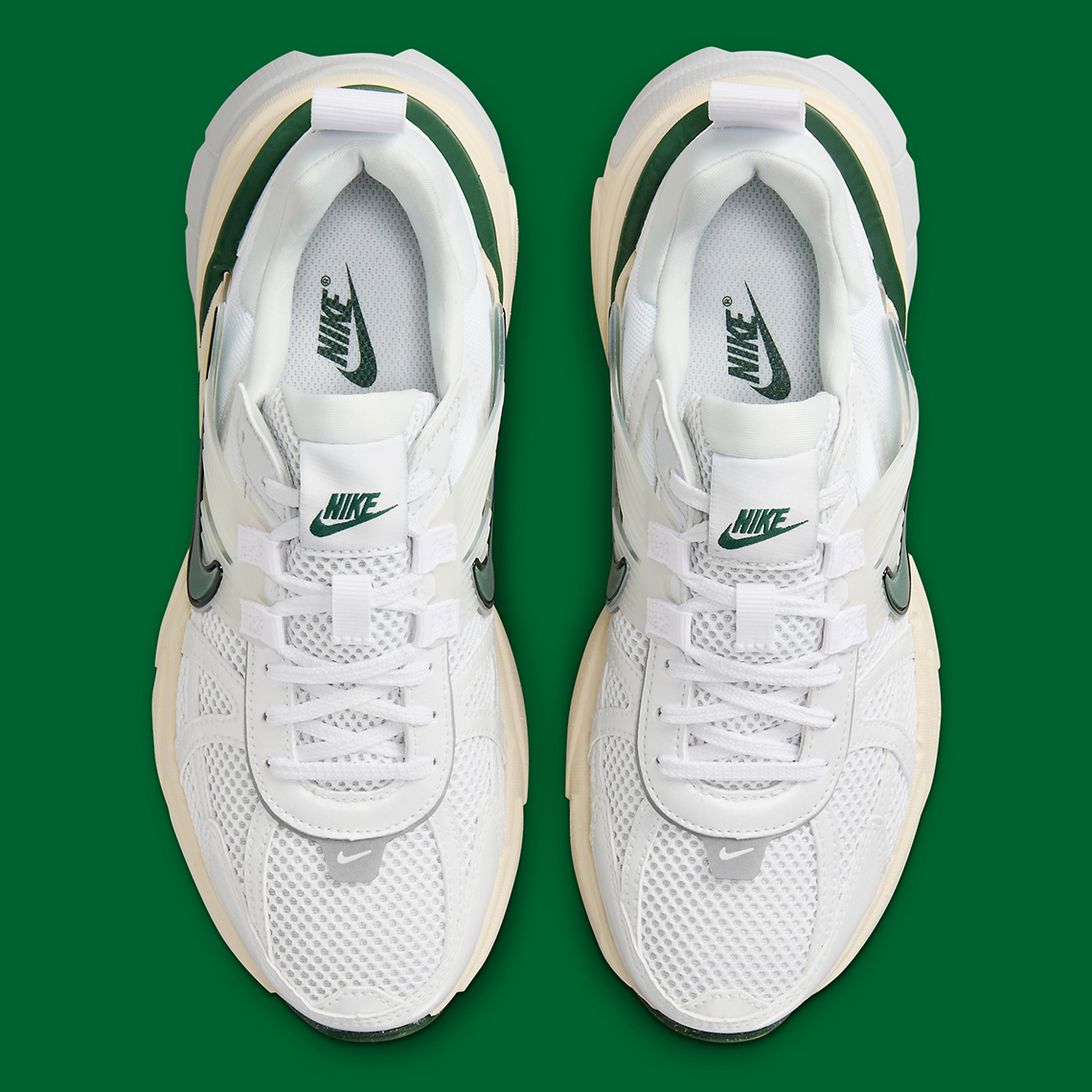Nike Runtekk "White/Sail/Green" FD0736-101 | SneakerNews.com