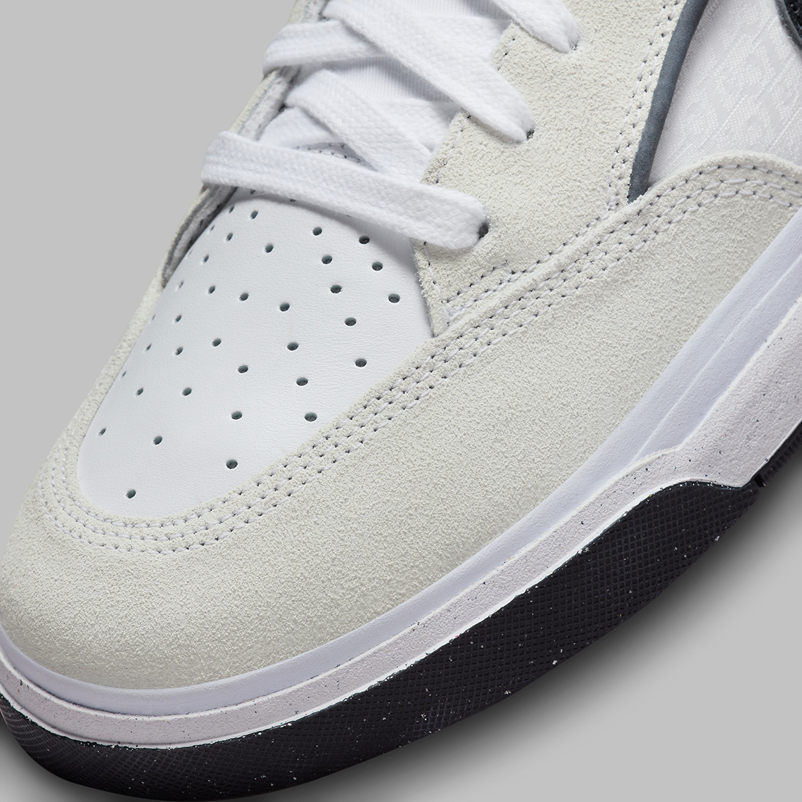 Nike SB React Leo Baker "White/Black" DX4361-100 | SneakerNews.com