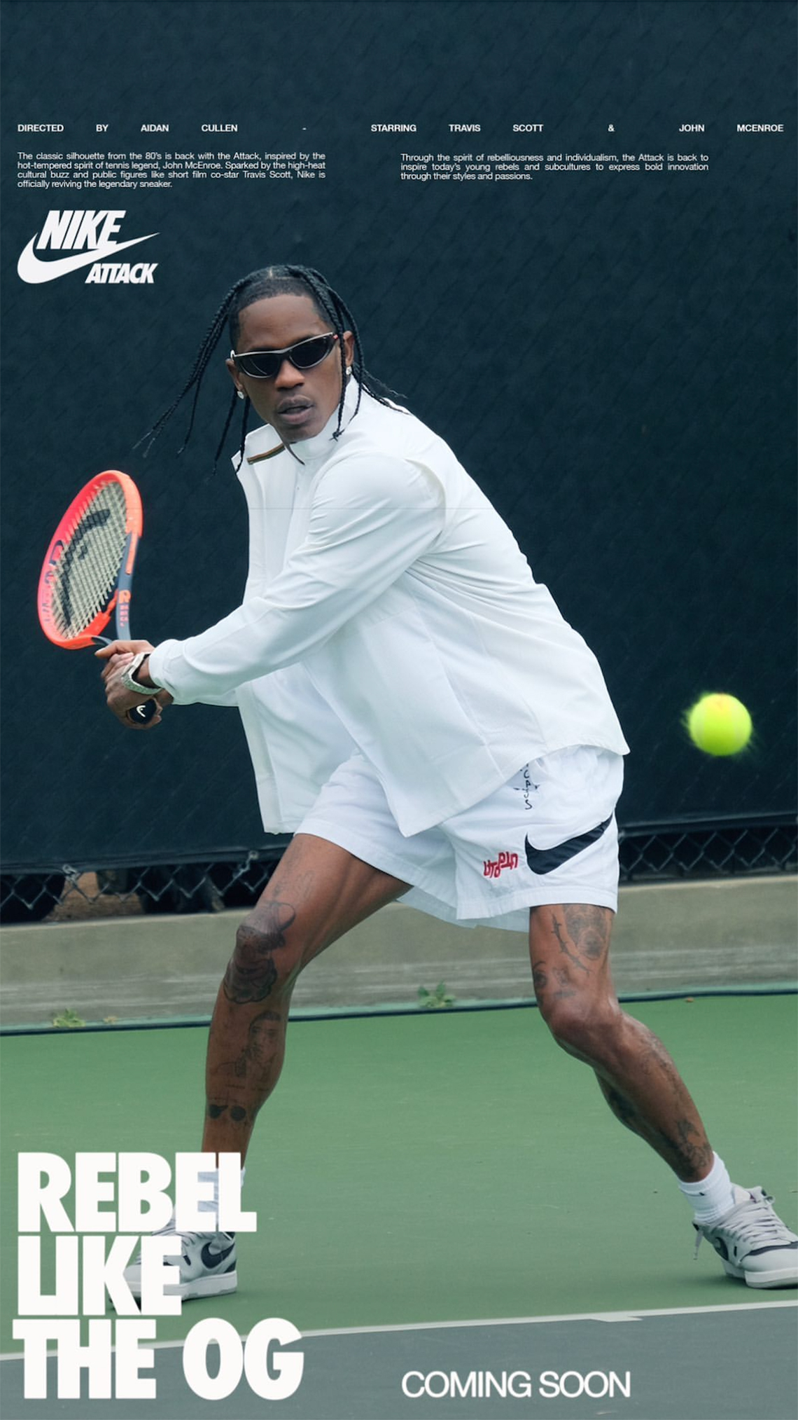 Travis Scott John McEnroe Nike Mac Attack | SneakerNews.com