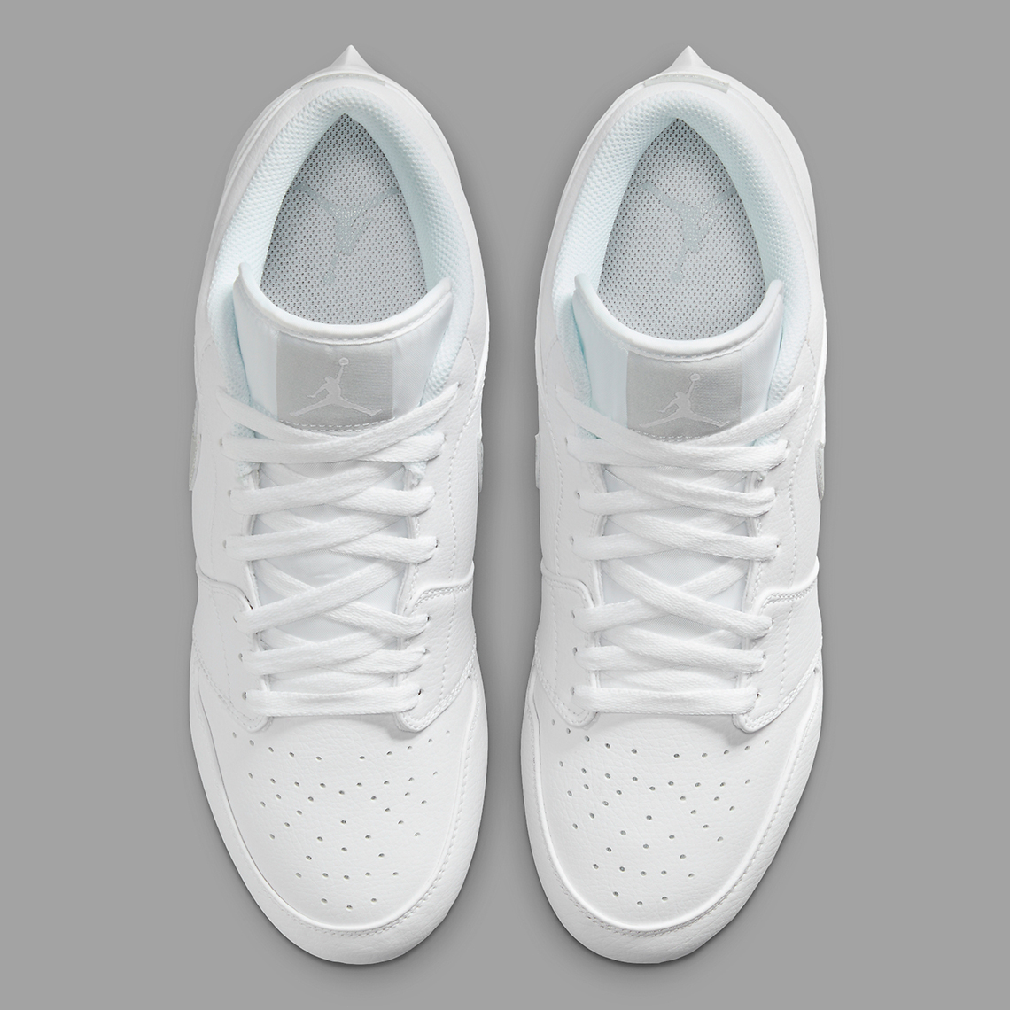 Air Jordan 1 Cleats White Neutral Grey Release Date | SneakerNews.com