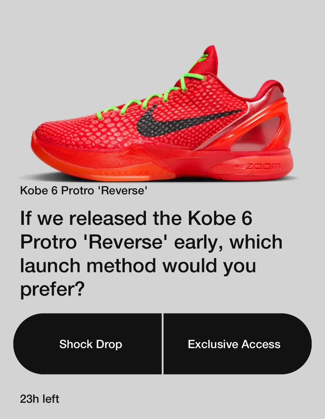 The "Kobe Reverse Grinch" Where To Buy Guide | Sneaker News