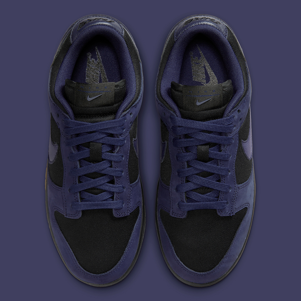 Nike Dunk Low Black Purple Ink FB7720-001 | SneakerNews.com