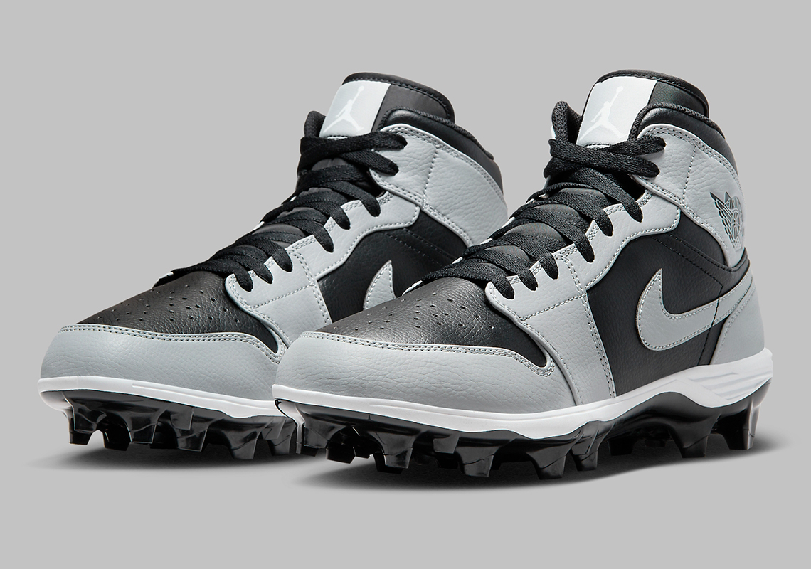 Air Jordan 1 Cleats "Light Smoke Grey" FJ6245-002 FJ6805-002 ...