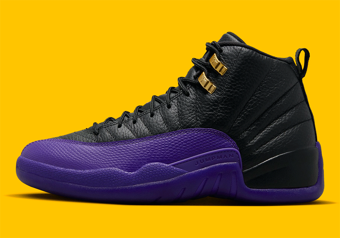 Air Jordan 12 "Black/Field Purple" CT8013-057 Release | Sneaker News