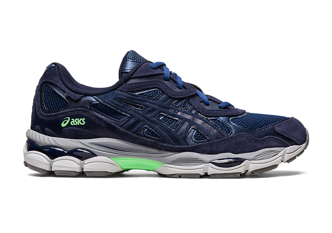 ASICS GEL-NYC Navy Neon 1201A789-400 | SneakerNews.com