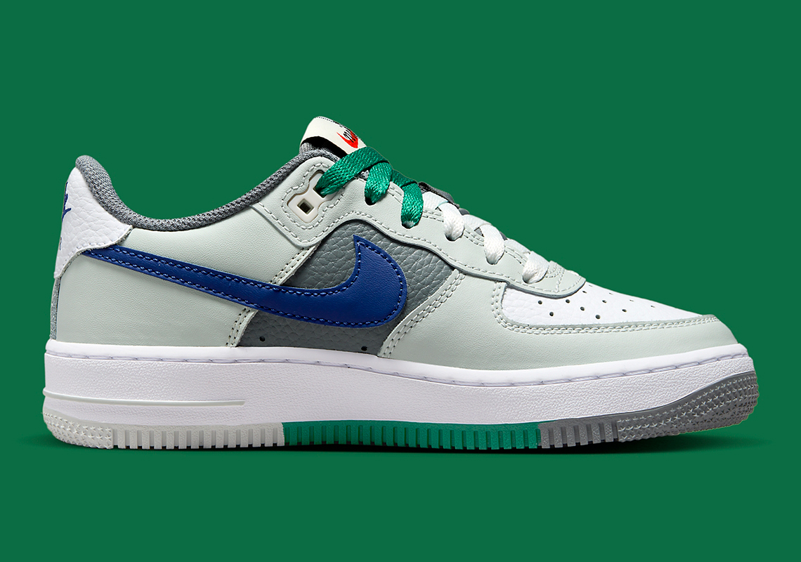 Nike Air Force 1 Low GS Remix "Light Green" FB9053-001 | SneakerNews.com