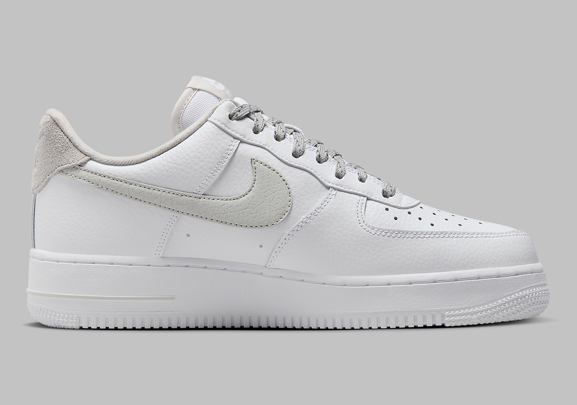 Nike Air Force 1 Low Reflective Swoosh "White/Grey" FV0388-100 ...