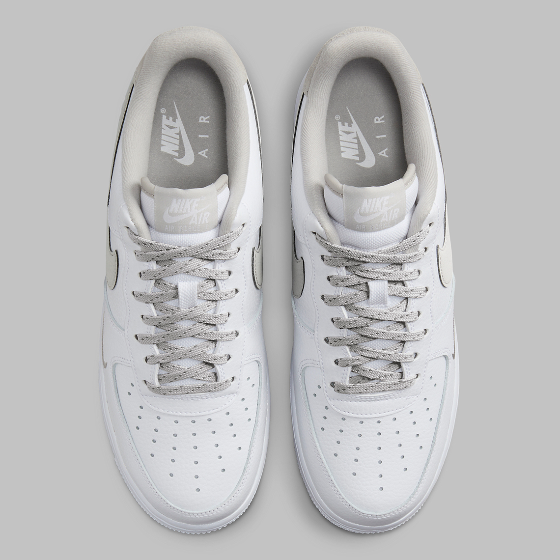 Nike Air Force 1 Low Reflective Swoosh "White/Grey" FV0388-100 ...