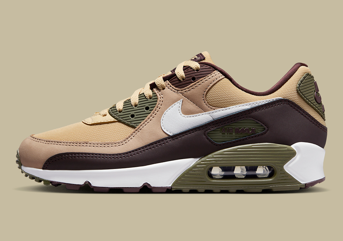 Nike Air Max 90 "Tan/Brown/Olive" FB9658-200 | SneakerNews.com