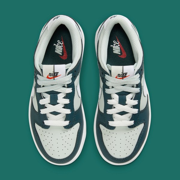 Nike Dunk Low "Remix Split" Spruce Green | SneakerNews.com