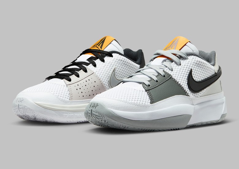 Nike Ja 1 "Light Smoke Grey/White" DR8785-100 | SneakerNews.com