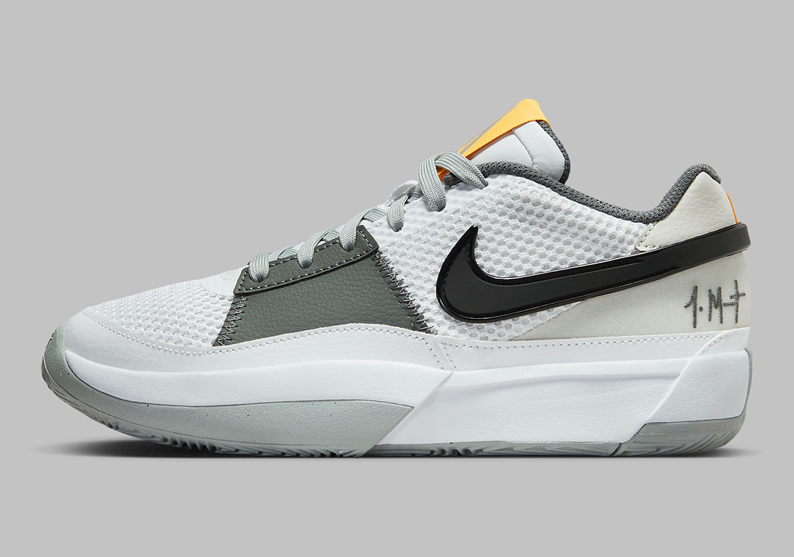Nike Ja 1 "Light Smoke Grey/White" DR8785-100 | SneakerNews.com