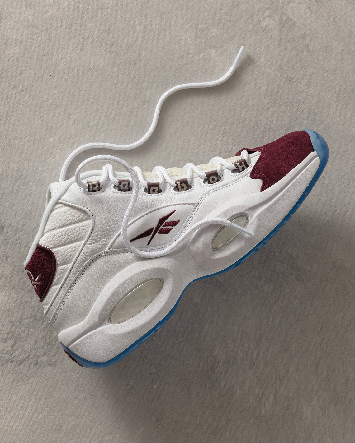 Packer x Reebok Question Mid "Burgundy" Release | SneakerNews.com