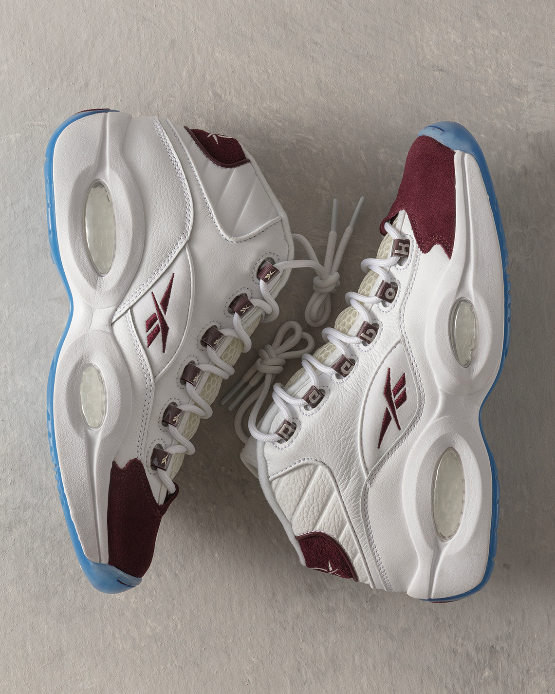Packer x Reebok Question Mid "Burgundy" Release | SneakerNews.com