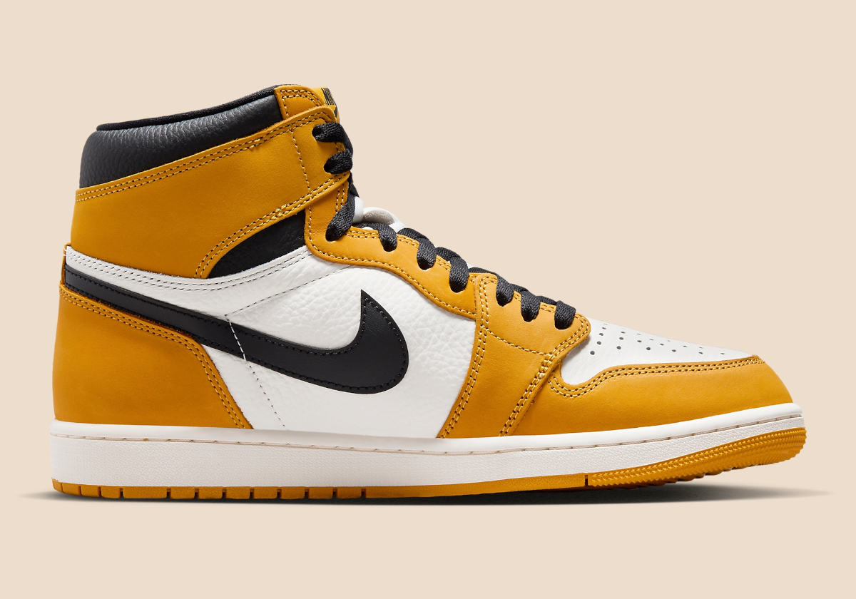 The Air Jordan 1 "Yellow Ochre" Releases Soon | Sneaker News