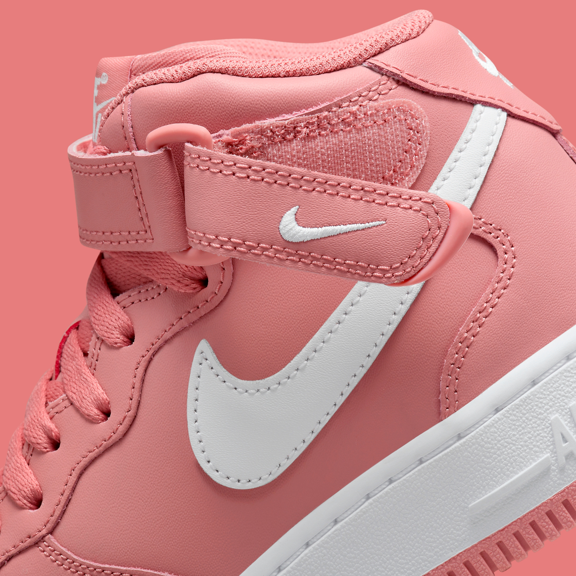 Kid's Nike Air Force 1 Mid "Red Stardust" DH2933-600 | Sneaker News