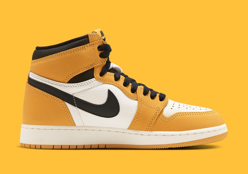 The Air Jordan 1 "Yellow Ochre" Releases Soon | Sneaker News