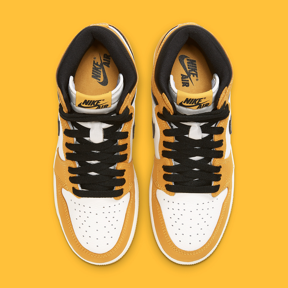 The Air Jordan 1 "Yellow Ochre" Releases Soon | Sneaker News