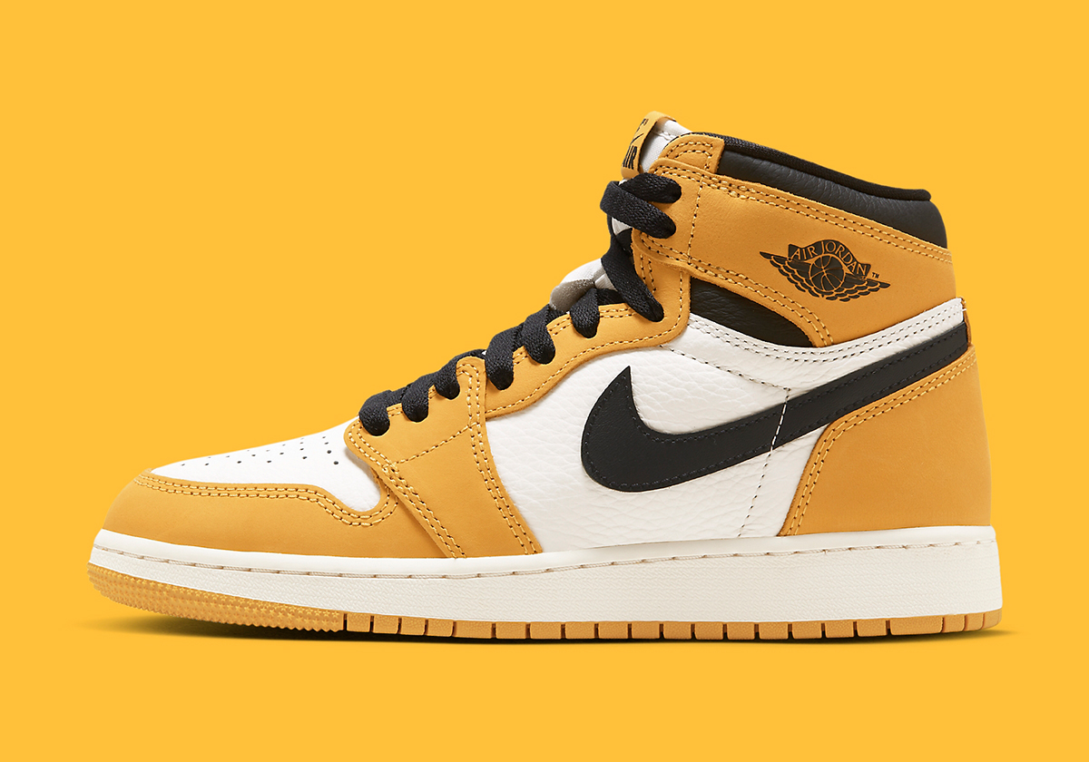 The Air Jordan 1 "Yellow Ochre" Releases Soon | Sneaker News
