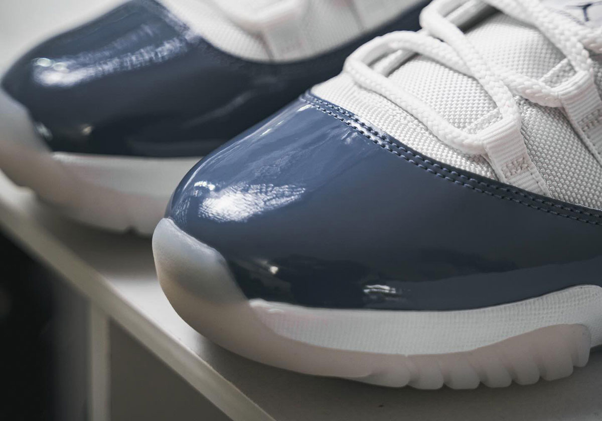 Air Jordan 11 Low "Midnight Navy/Diffused Blue" FV5104-104 ...