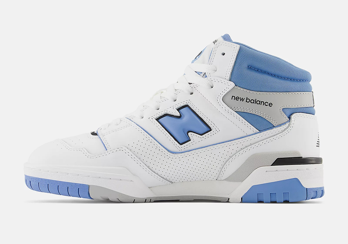 New Balance 650 White Heritage Blue Raincloud BB650RCK | SneakerNews.com
