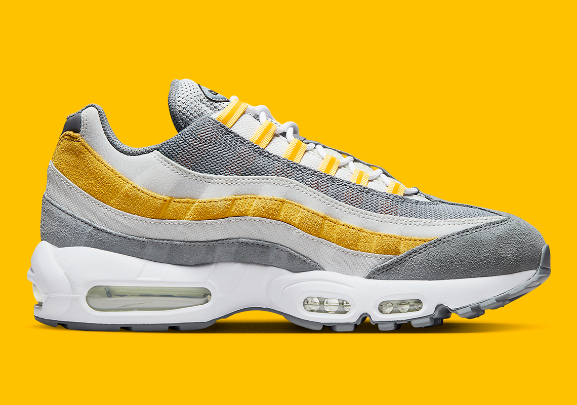 Nike Air Max 95 "Grey/Yellow" DM0011-010 | SneakerNews.com