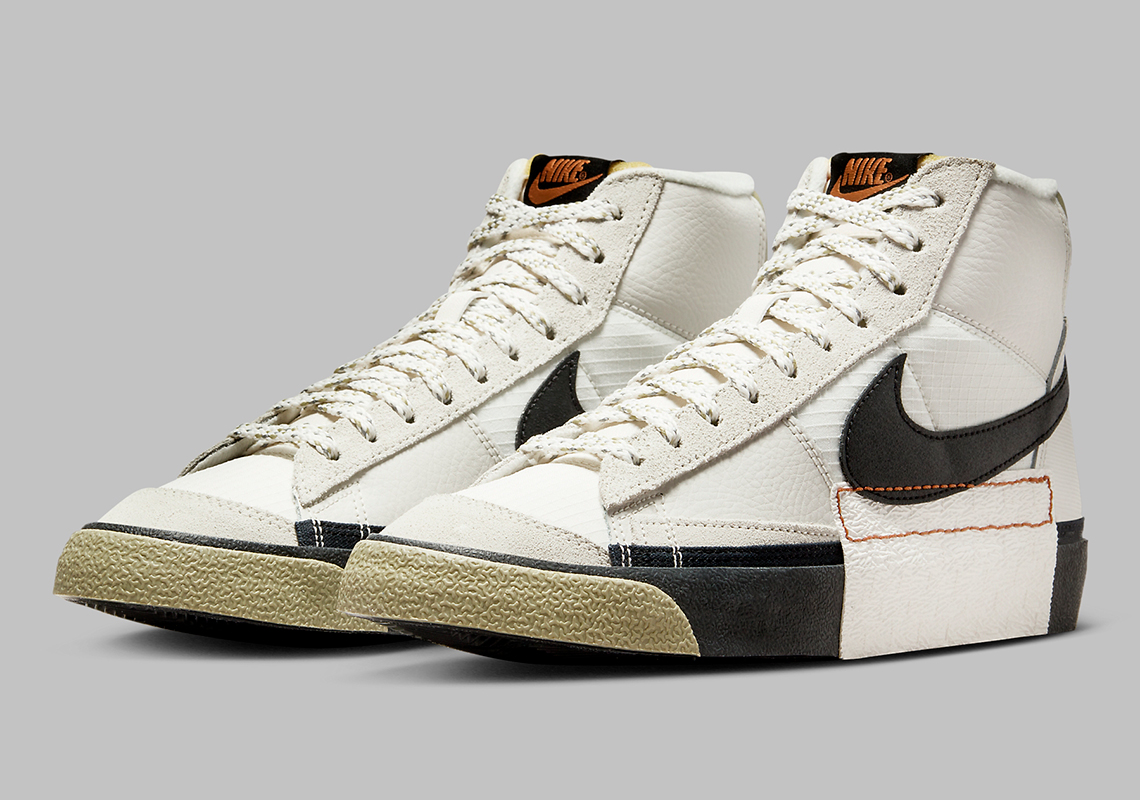 Nike Blazer Mid Pro Club Sail Black Olive FB8891-002 | SneakerNews.com