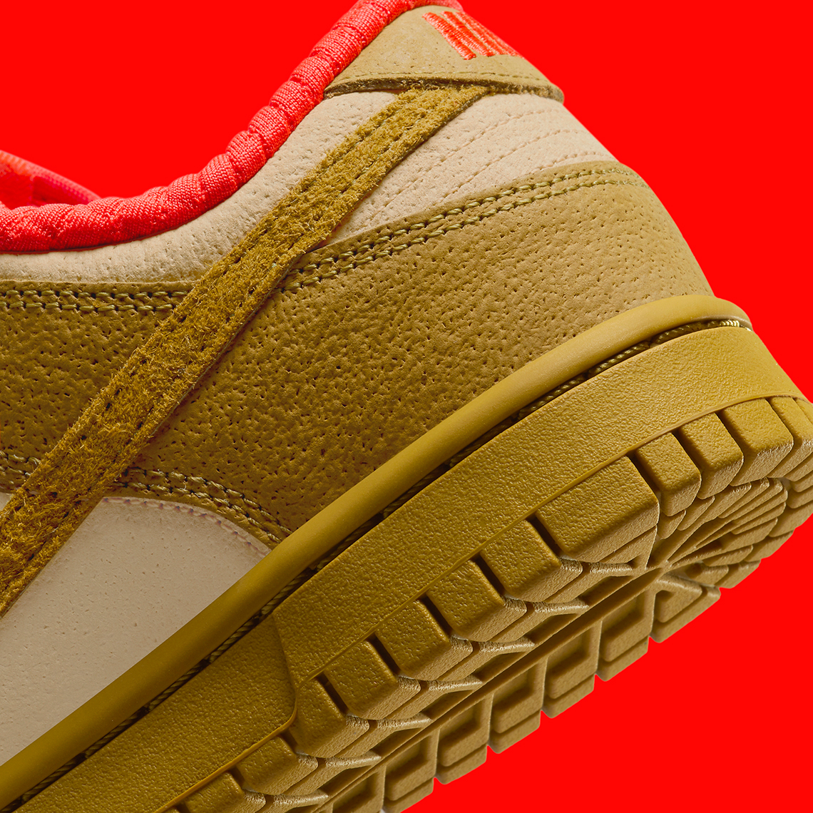 Nike Dunk Low WMNS Sesame Bronzine Picante Red FQ8897-252 | SneakerNews.com