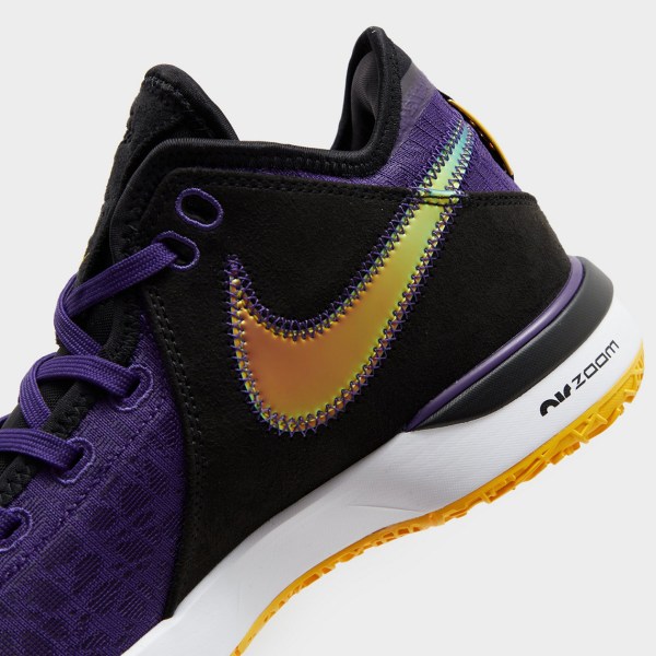 Nike LeBron NXXT Gen Lakers Purple University Gold | SneakerNews.com