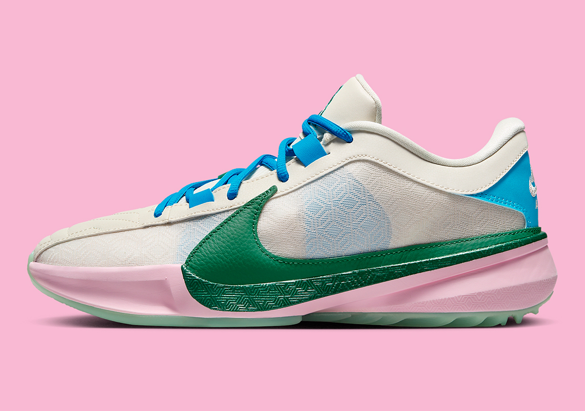 Nike Zoom Freak 5 "Five The Hard Way" DX4985-100 | SneakerNews.com