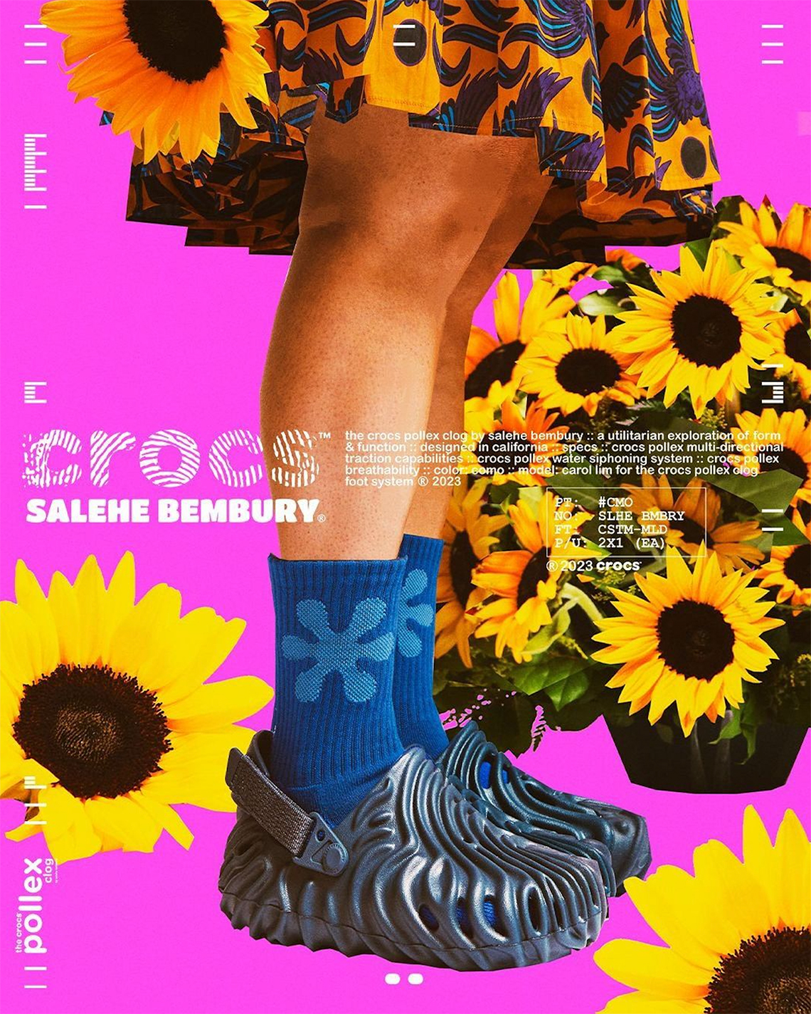 Salehe Bembury x Crocs Pollex Clog "Como" Release | SneakerNews.com