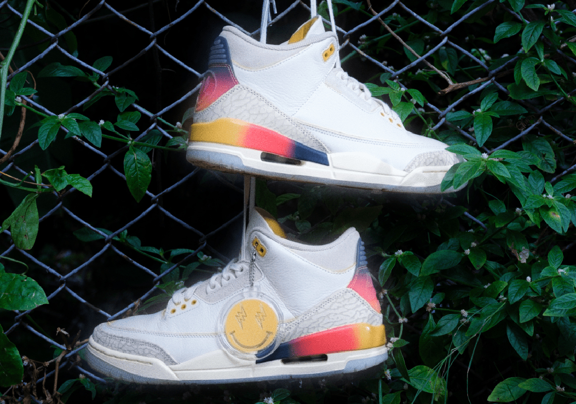 J Balvin Air Jordan 3 Medellin Sunset FN0344-901 Release Date ...