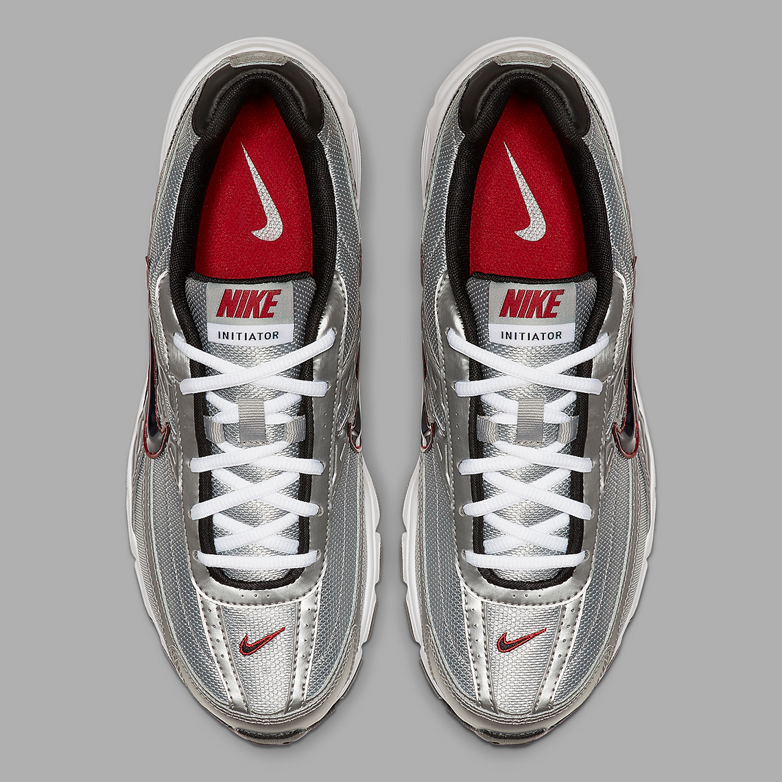 Nike Initiator Metallic Silver White Black 394055-001 | SneakerNews.com