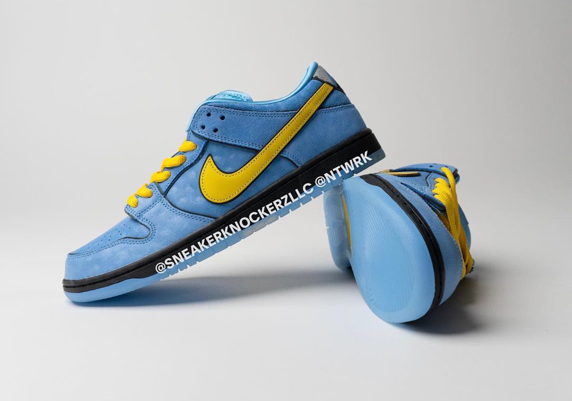 Powerpuff Girls x Nike SB Dunk Low "Bubbles" FZ8320-400 | SneakerNews.com