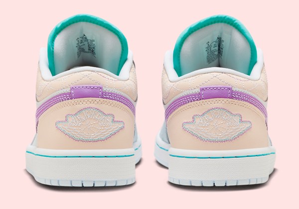 Ornate Stitch Patterns Decorate The Air Jordan 1 Low "Multi-Color ...