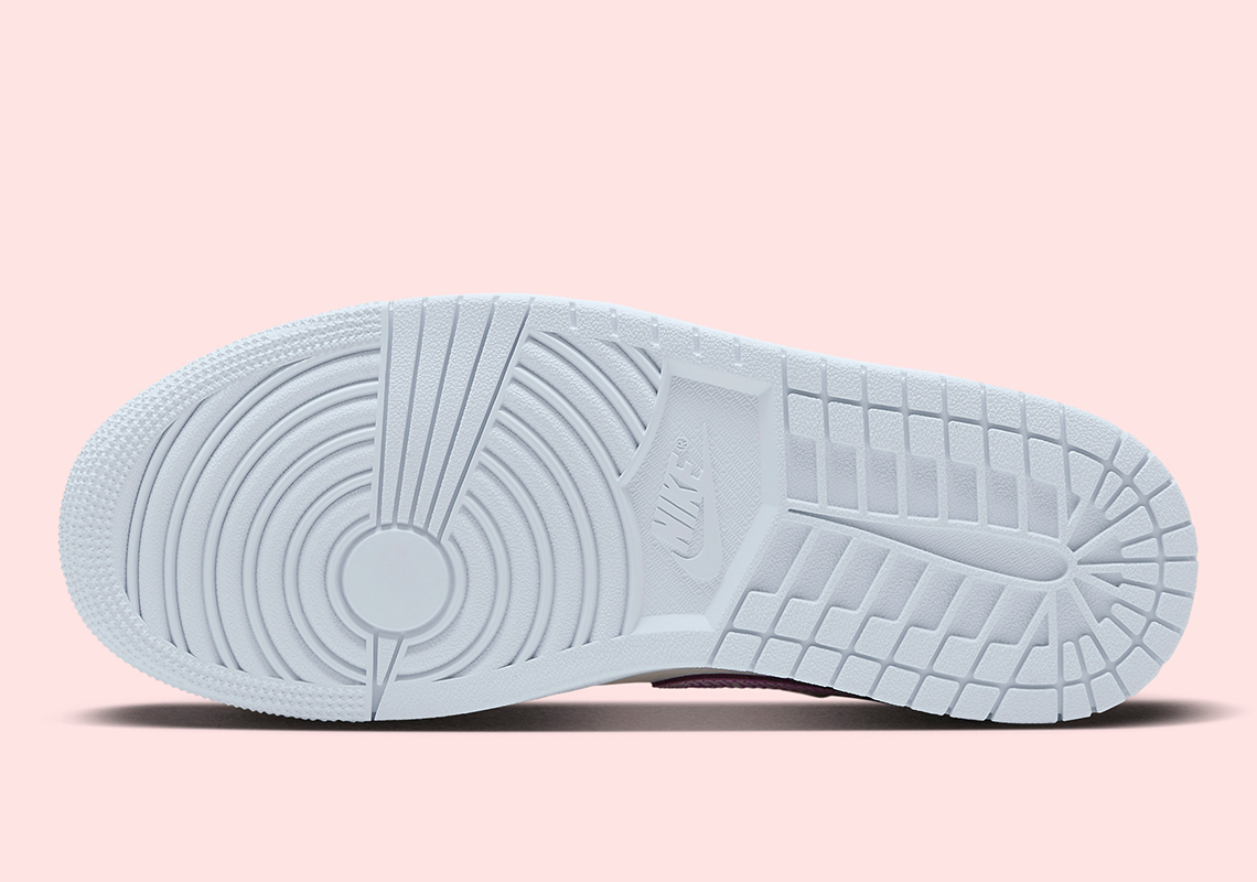 Ornate Stitch Patterns Decorate The Air Jordan 1 Low "Multi-Color ...