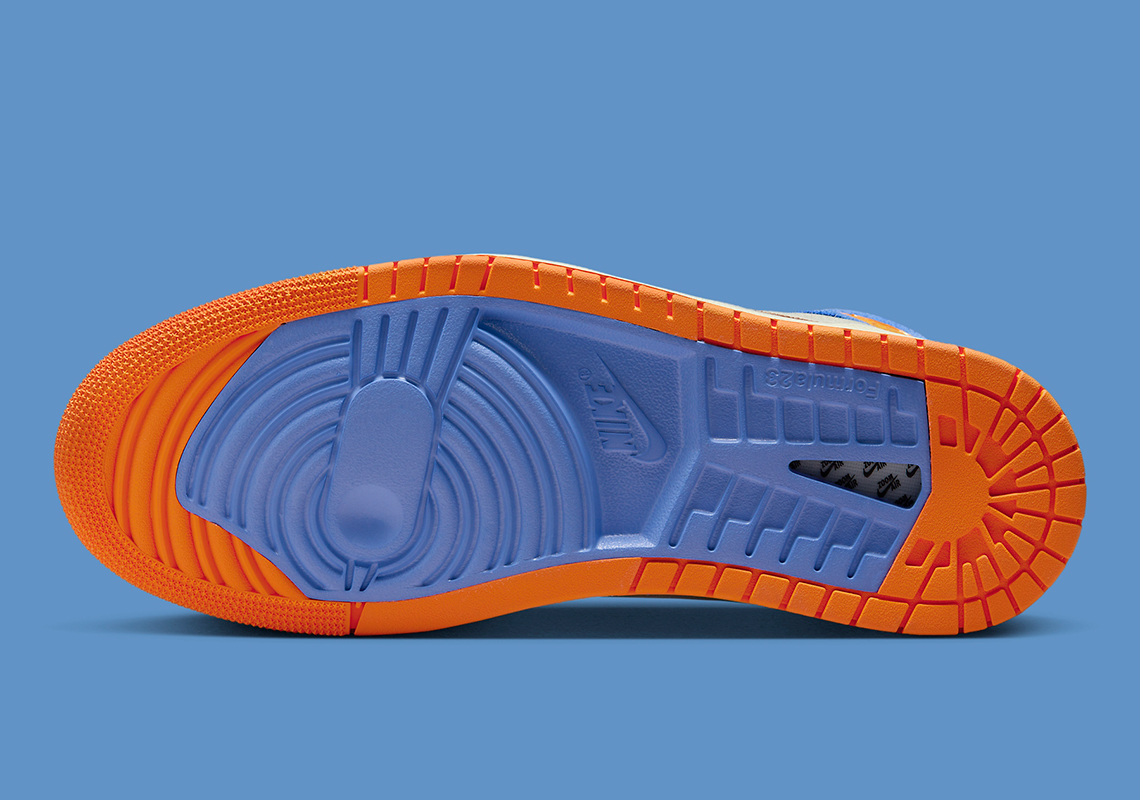 Air Jordan 1 Zoom CMFT 2 "Blue/Orange" DV1307-184 Release | SneakerNews.com