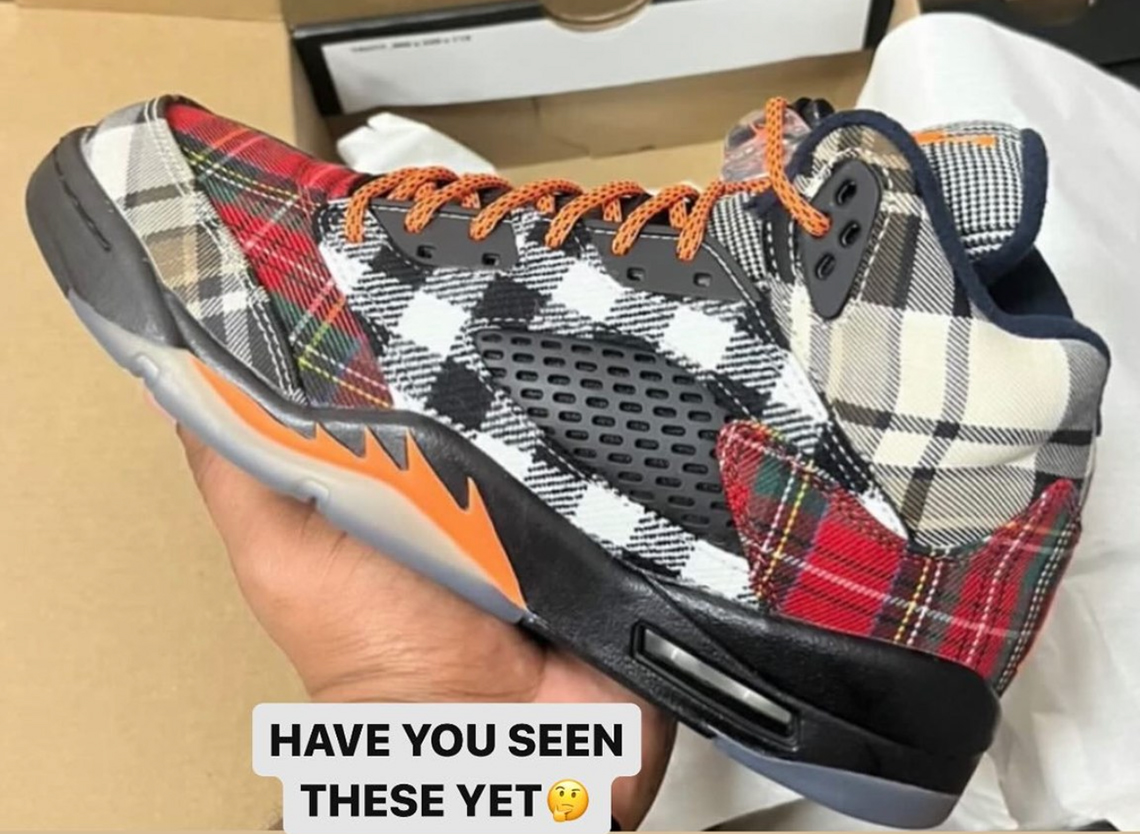 Kid's Air Jordan 5 "Plaid" Release Date | SneakerNews.com