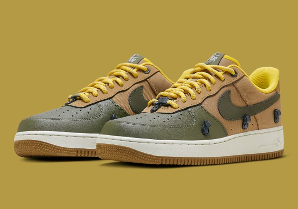 Detachable Shrouds Bring Water-Resistance To This "Olive/Brown" Nike ...