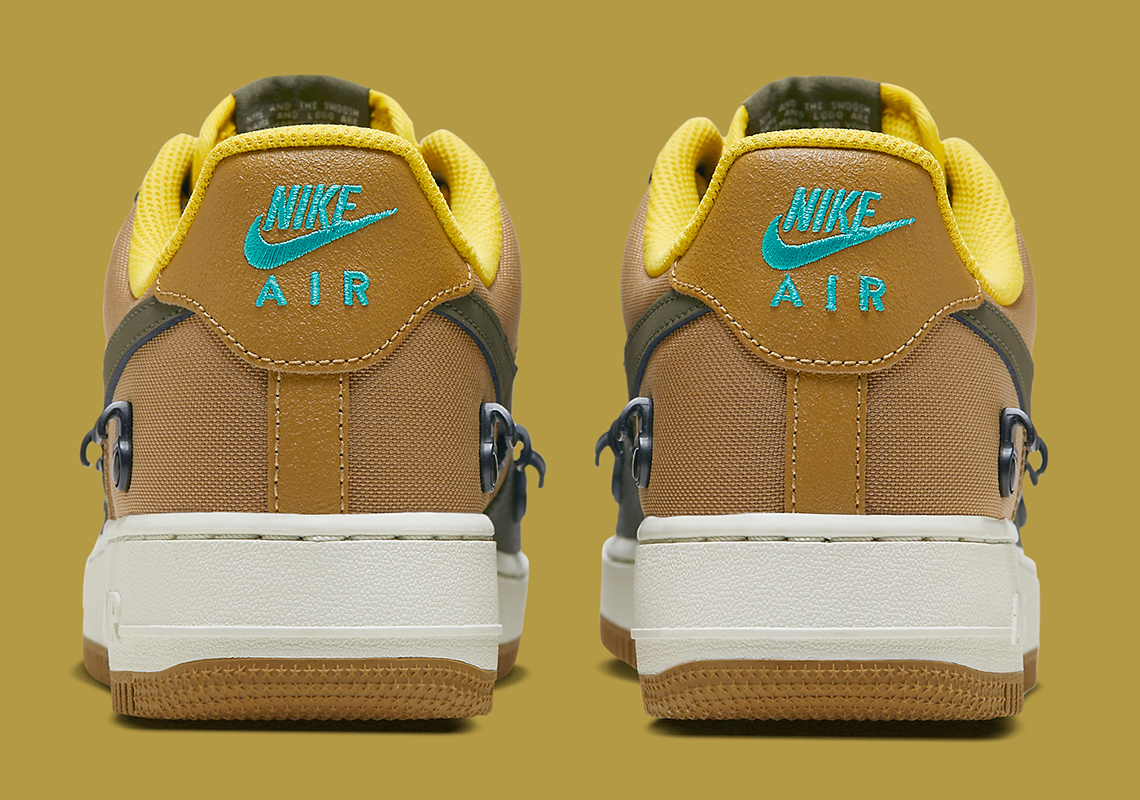 Detachable Shrouds Bring Water-Resistance To This "Olive/Brown" Nike ...