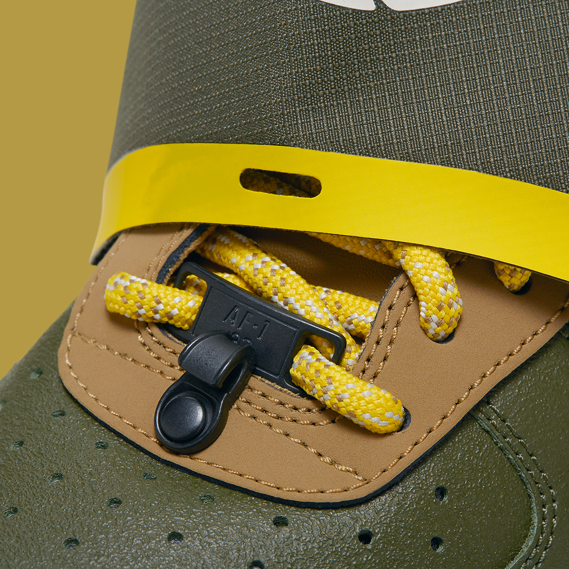 Detachable Shrouds Bring Water-Resistance To This "Olive/Brown" Nike ...