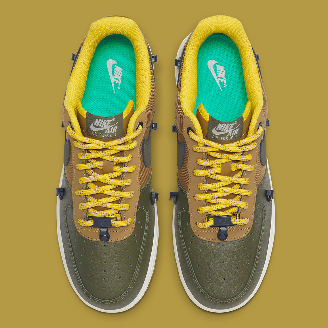 Detachable Shrouds Bring Water-Resistance To This "Olive/Brown" Nike ...