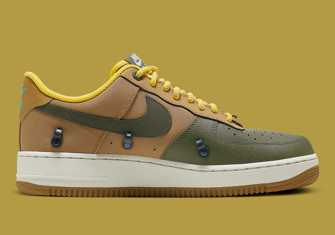 Detachable Shrouds Bring Water-Resistance To This "Olive/Brown" Nike ...