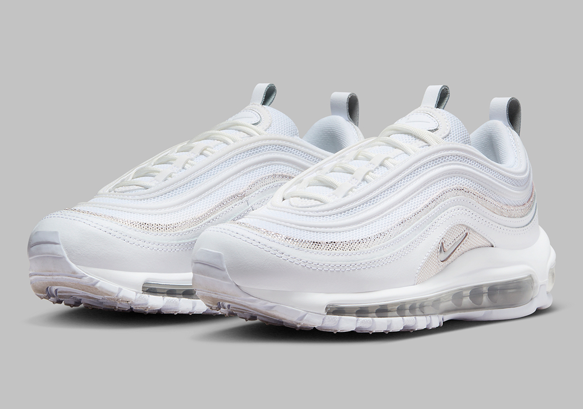 Nike Air Maz 97 "White/Silver Mesh" FQ8889-100 | SneakerNews.com