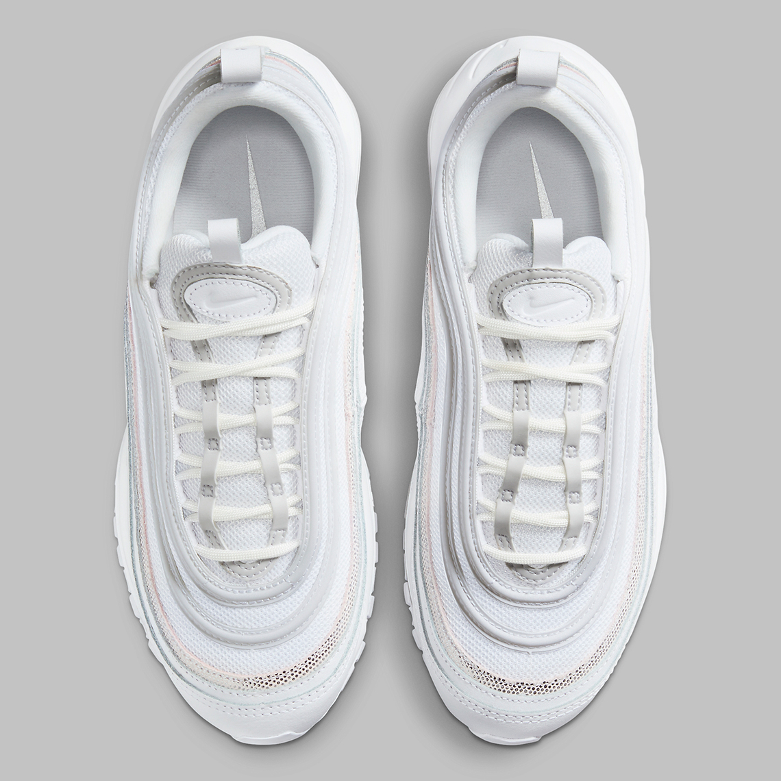Nike Air Maz 97 "White/Silver Mesh" FQ8889-100 | SneakerNews.com