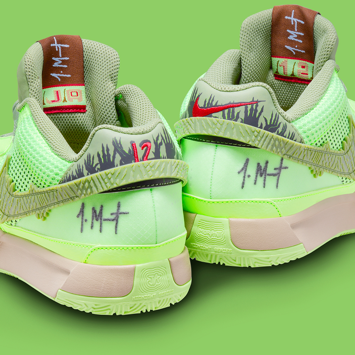 Nike Ja 1 "Zombie" Halloween Release - FD6565-300 | Sneaker News