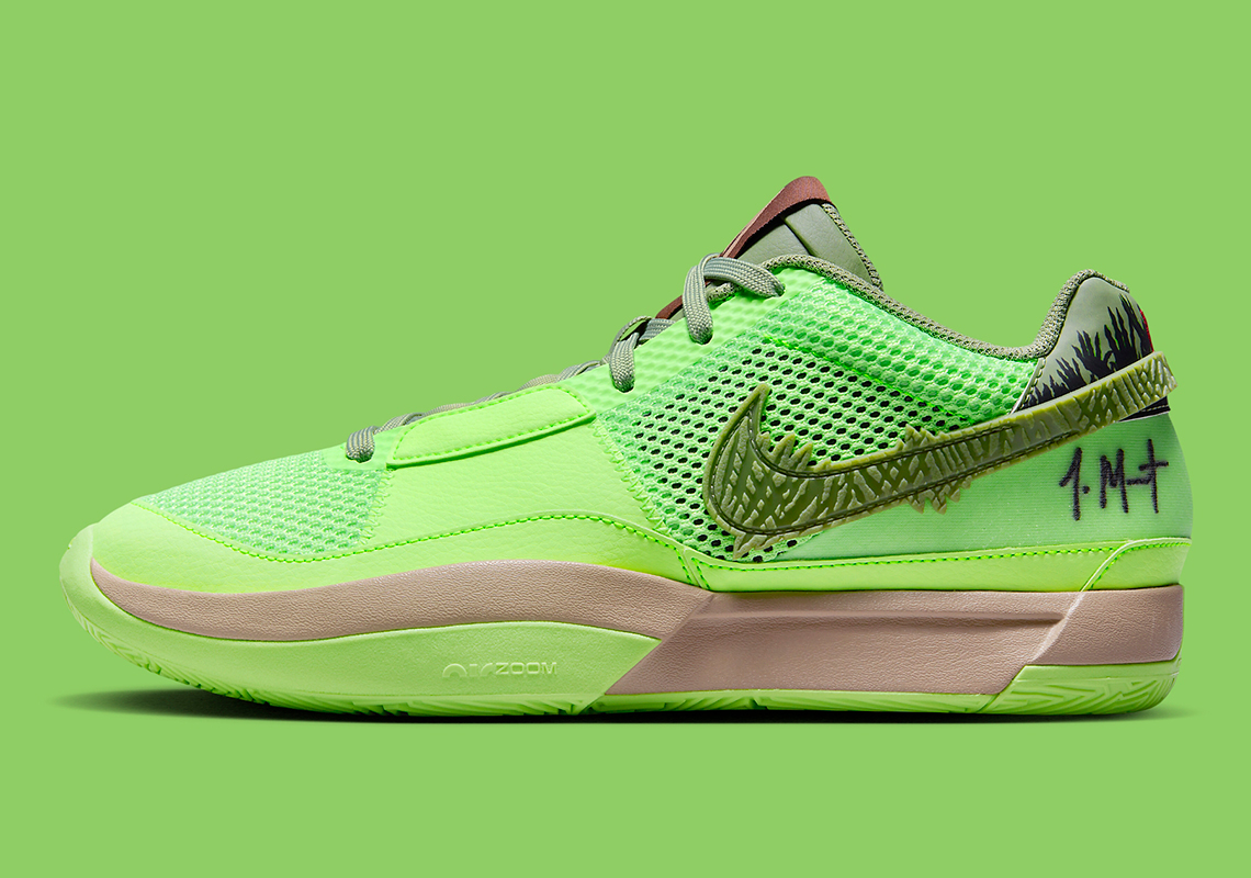 Nike Ja 1 "Zombie" Halloween Release - FD6565-300 | Sneaker News