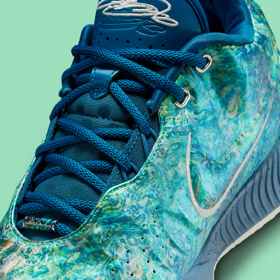 The Nike LeBron 21 Abalone Releases In December | SneakerNews.com