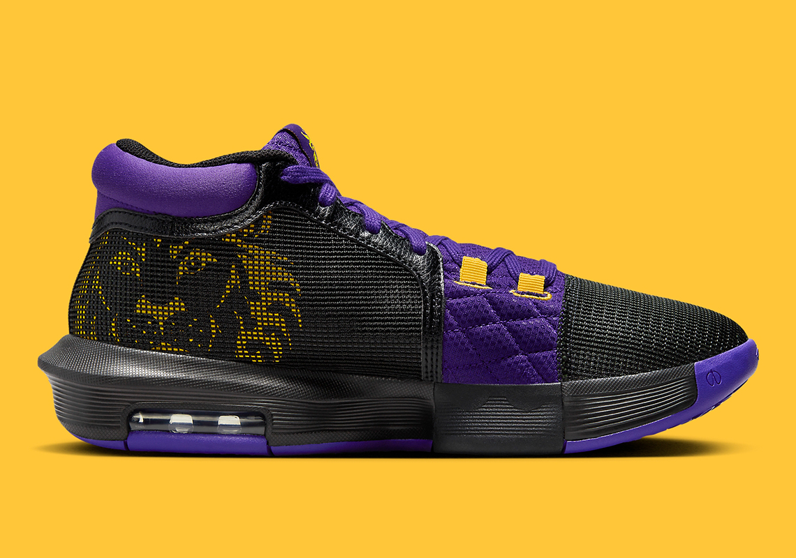 Nike LeBron Witness 8 "Lakers" FB2239-001 | SneakerNews.com
